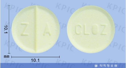 클로자릴 정 [100mg] ( Clozaril tab [100mg]) | 의약품정보 | 의료정보 | 건강정보 | 서울아산병원